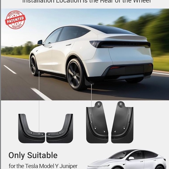 Other | Tesla Model Y Mud Flaps | Poshmark